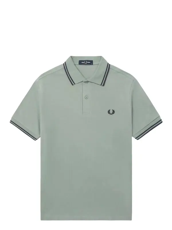 Fred Perry The Twin Tipped Polo Shirt - Green