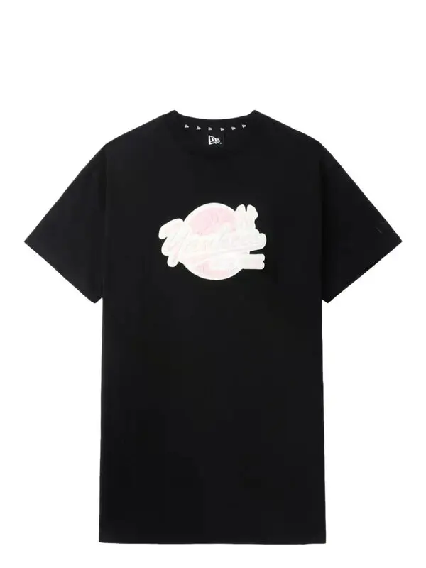 New Era Graphic-print Cotton T-shirt - Black