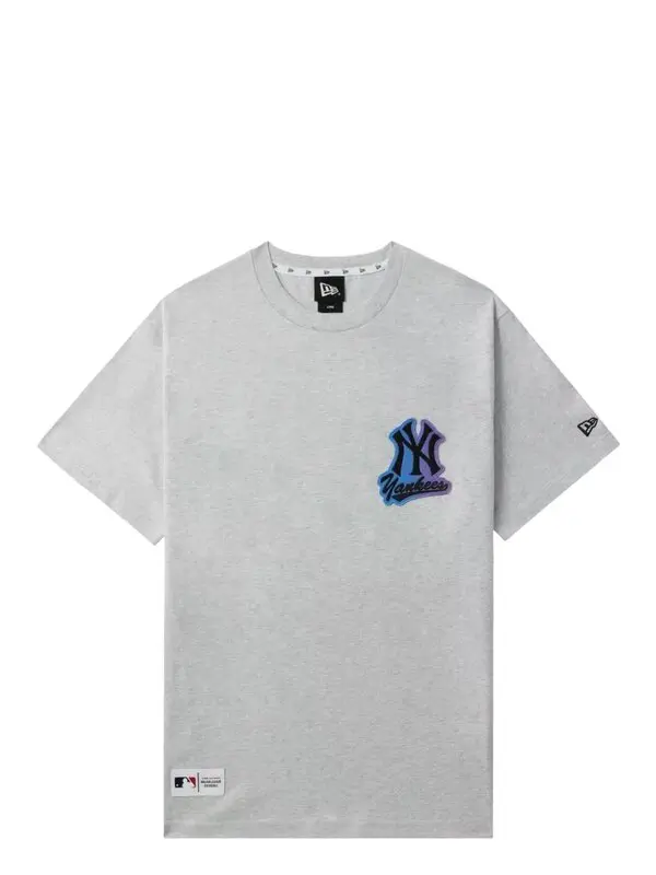 New Era Logo-print T-shirt - Grey