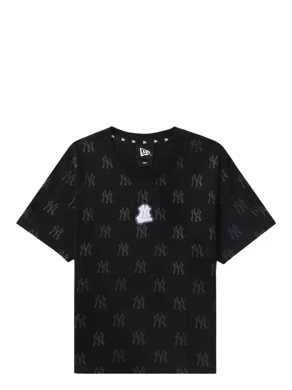 New Era Logo-print T-shirt - Black