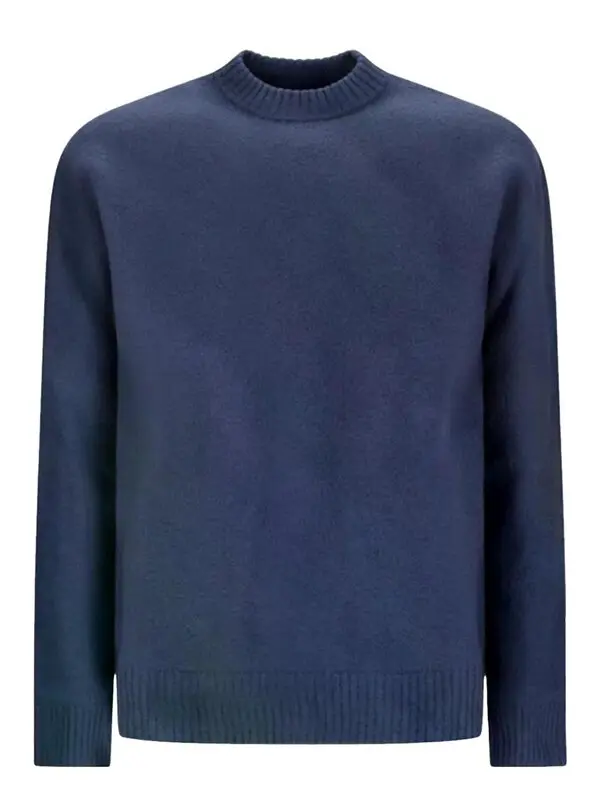 JIL SANDER Wool Crew-neck Sweater - Blue