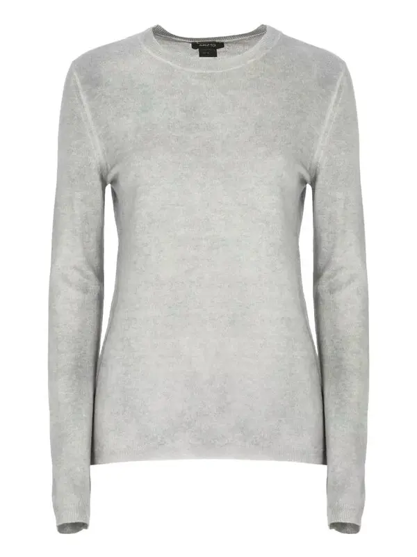 Avant Toi Crew-neck Cashmere-blend Sweater - Grey
