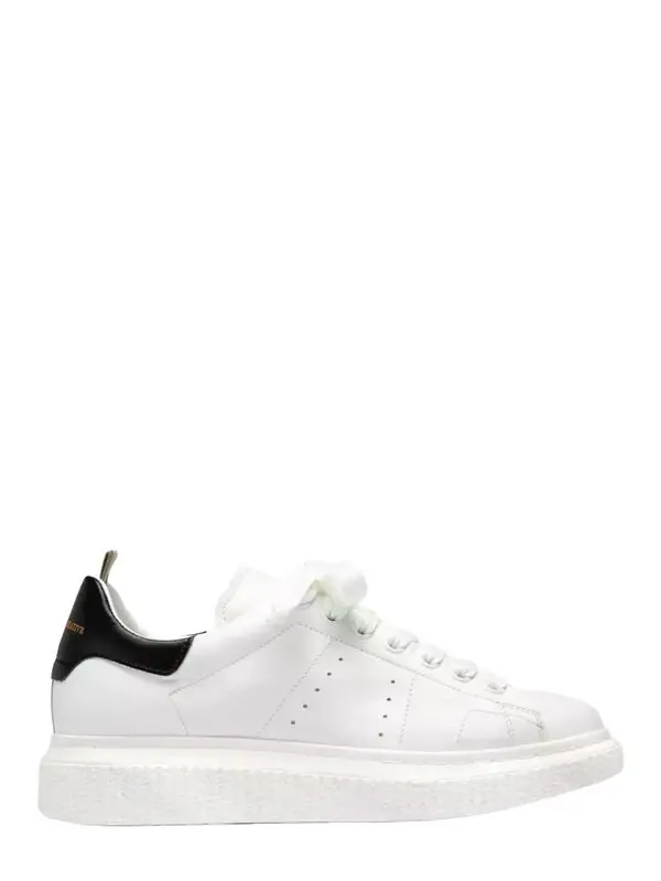 Officine Creative Logo-print Leather Sneakers - White