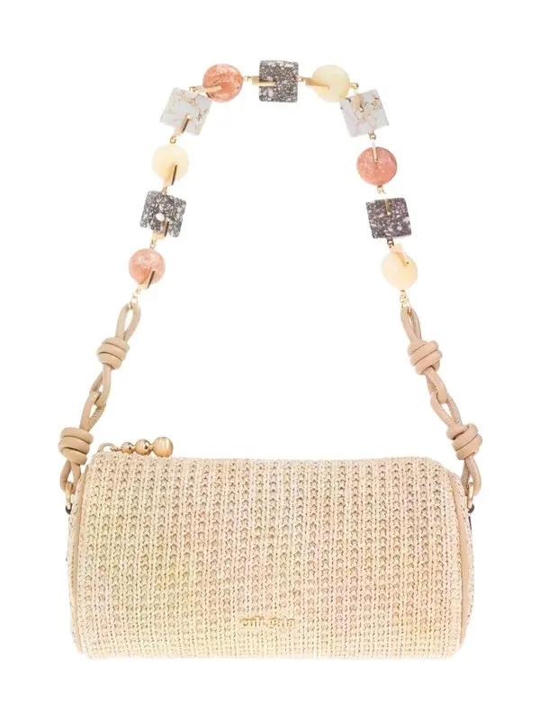 Cult Gaia Cylindrical Shoulder Bag - Neutrals