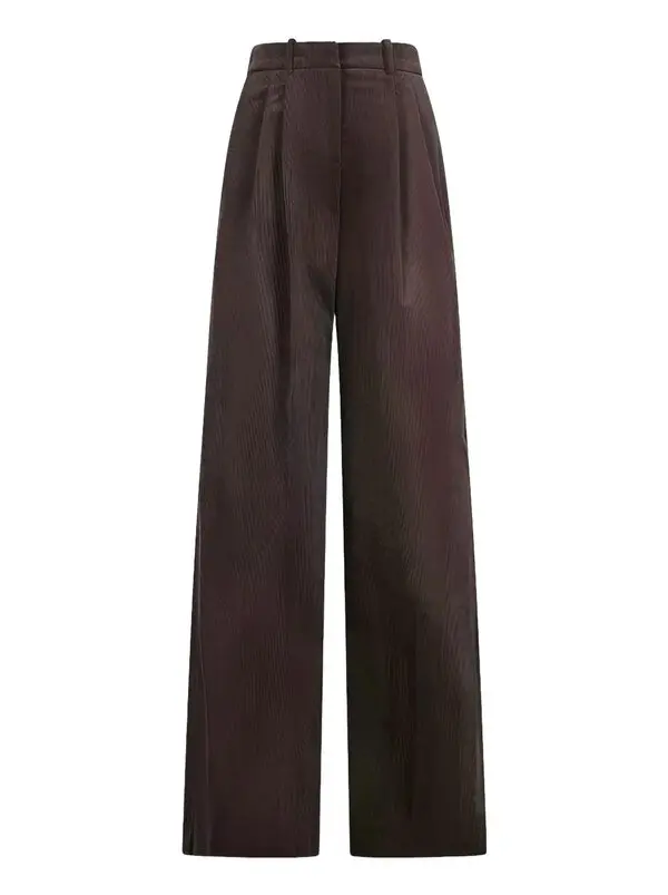 Magda Butrym Corduroy Trousers - Brown