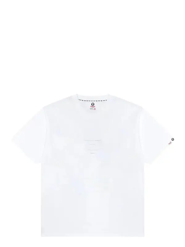 AAPE BY *A BATHING APE® Embossed-logo T-shirt - White