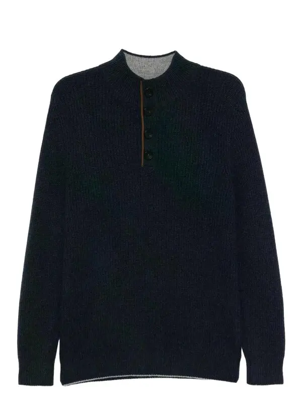 N.peal Beauchamp Jumper - Blue