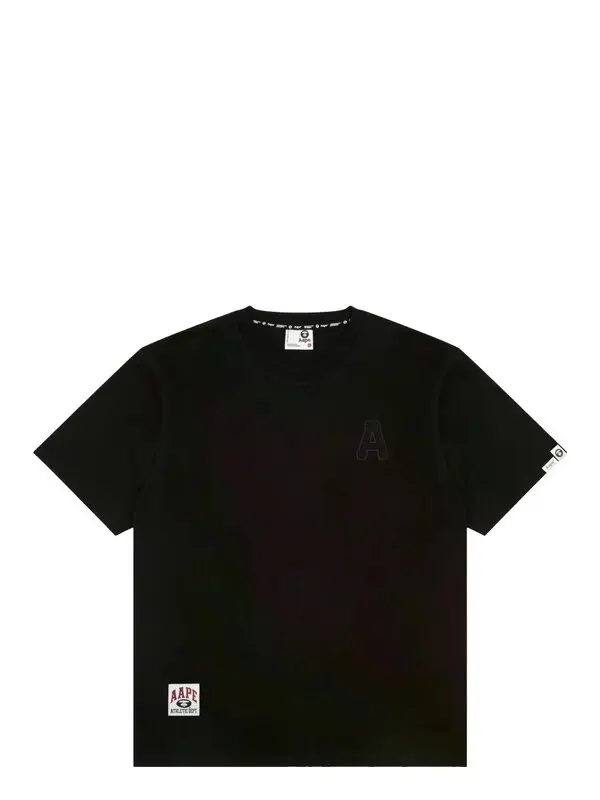 AAPE BY *A BATHING APE® Athletic Department T-shirt - Black