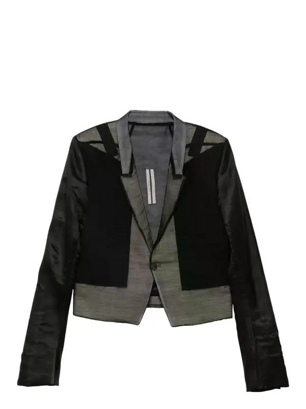 Rick Owens Panelled Jacket - Black