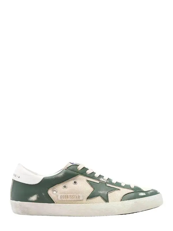 GOLDEN GOOSE Super Star Leather Sneakers - Neutrals
