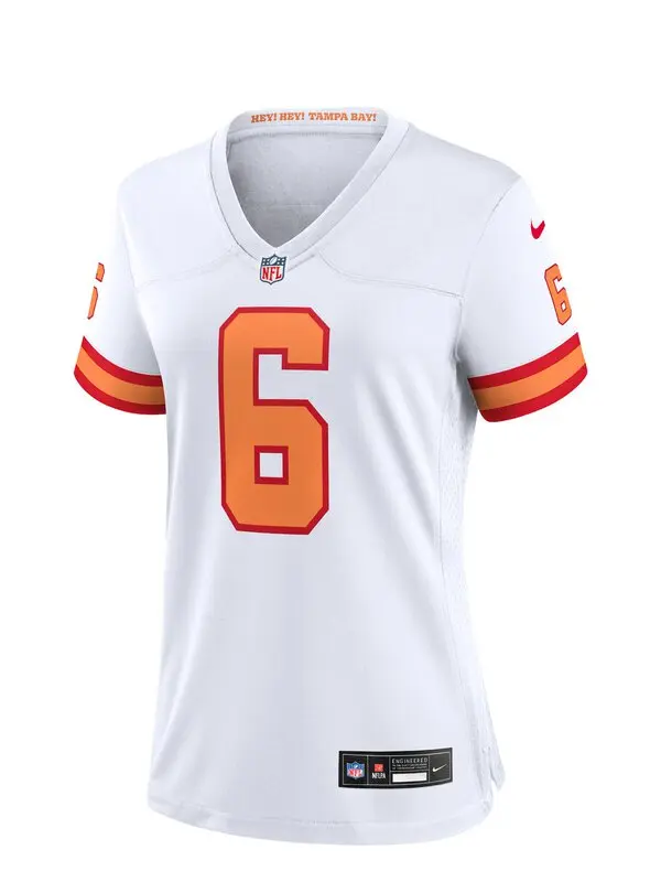 Nike Baker Mayfield Tampa Bay Buccaneers Nfl Game Jersey - White