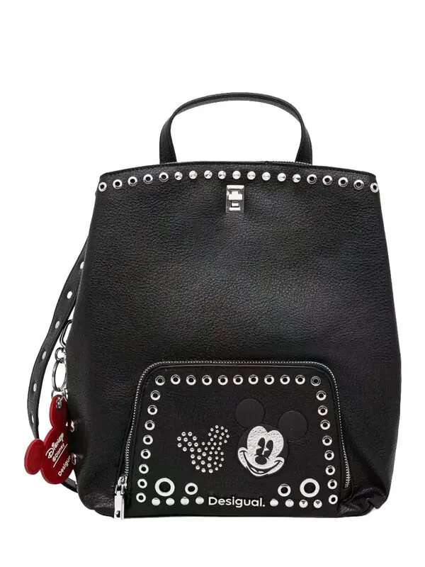Desigual Mickey Mouse Studded Backpack - Black