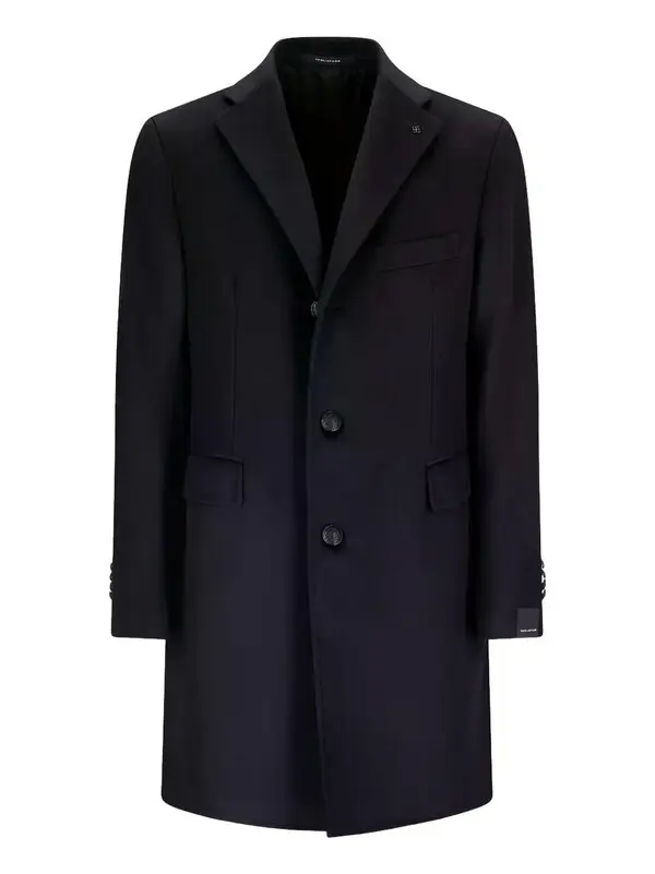 Tagliatore Single-breasted Coat - Black