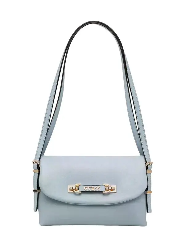 Guess Flap-front Shoulder Bag - Blue