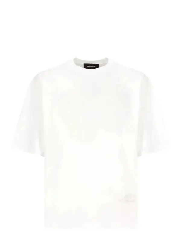 Dsquared2 Logo-print Cotton T-shirt - White