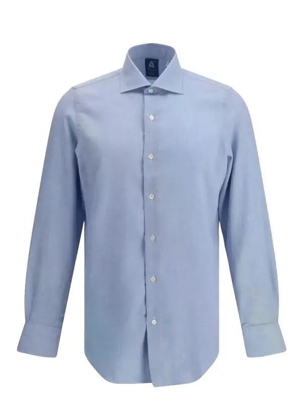 FINAMORE 1925 Long-sleeved Shirt - Blue