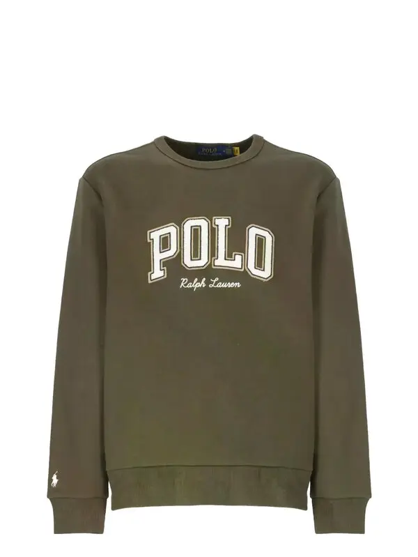 Polo Ralph Lauren Logo-embroidered Crew-neck Sweatshirt - Green