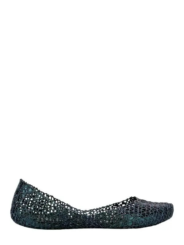 Melissa Campana X Campana Papel Flats - Black