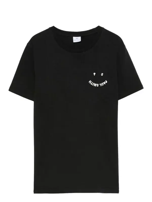 Paul Smith Organic Cotton T-shirt - Black