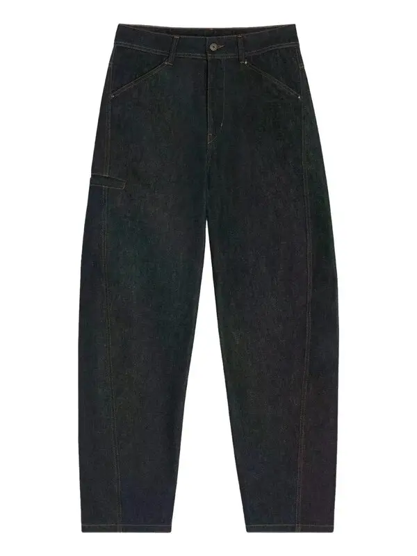 LEMAIRE Twisted Workwear Panel Jeans - Black