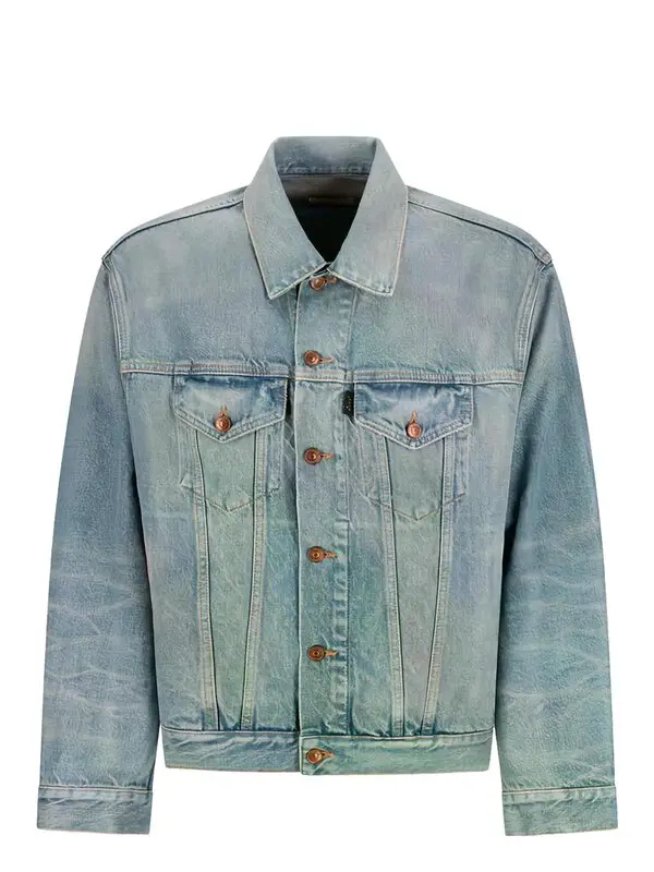 HAIKURE Richie Denim Jacket - Blue