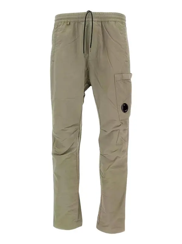 C.P. COMPANY Drawstring Cargo Trousers - Neutrals