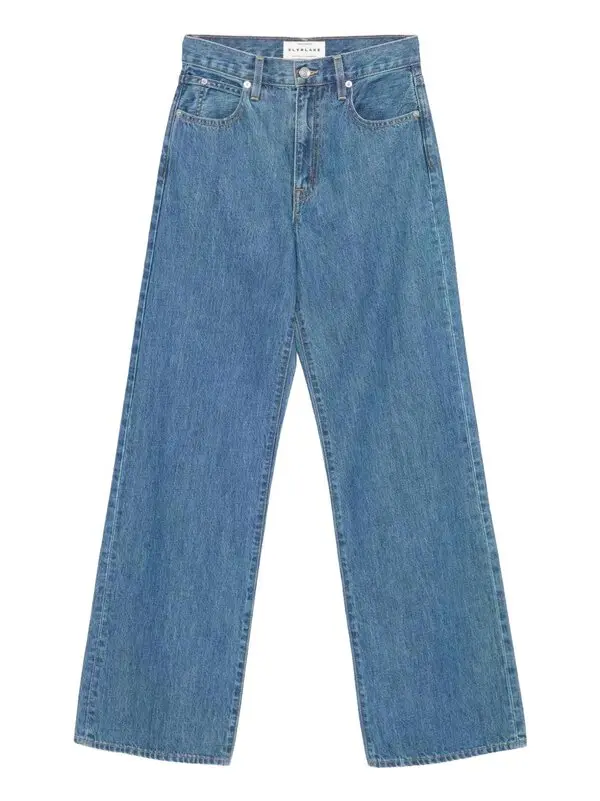 SLVRLAKE Grace Straight-leg Jeans - Blue