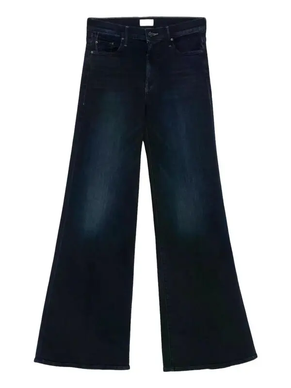 MOTHER High-rise Flare Jeans - Blue