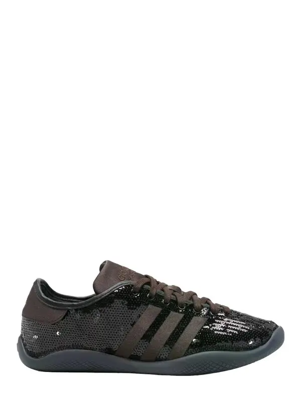 Adidas Sequin-embellished Sneakers - Brown