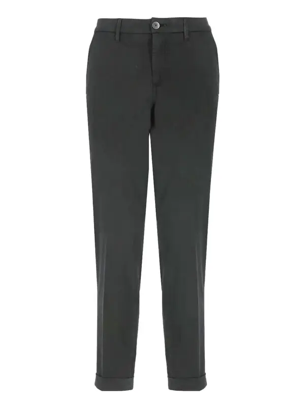 FAY Zip-pocket Trousers - Black