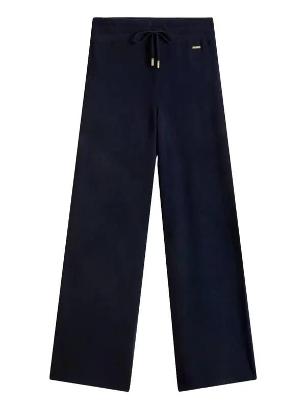 Woolrich Knitted Straight Trousers - Blue
