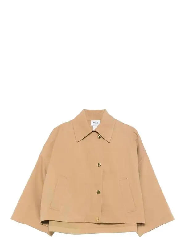 Akris Button-fastening Jacket - Neutrals