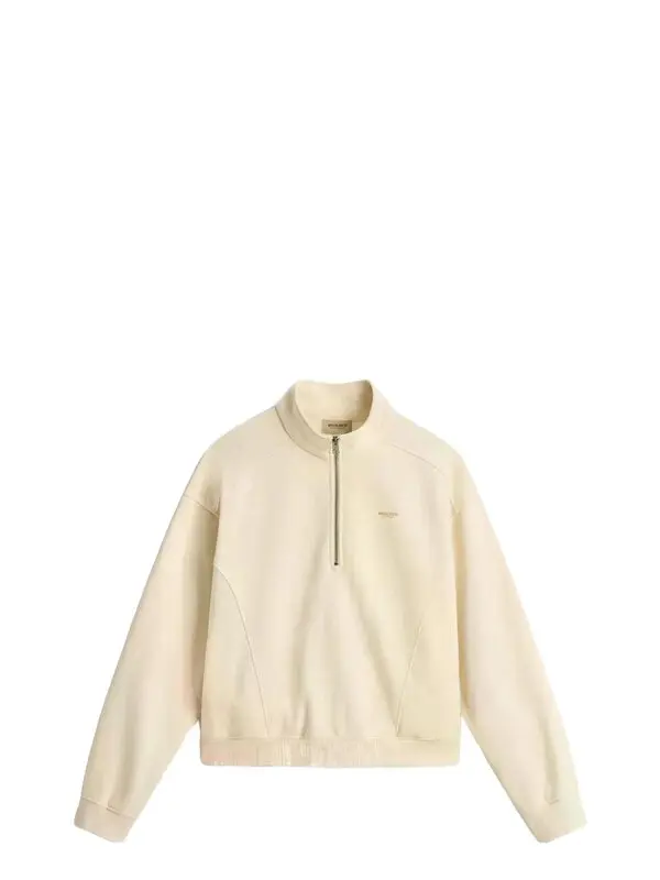 Woolrich Zip-up Sweatshirt - Neutrals
