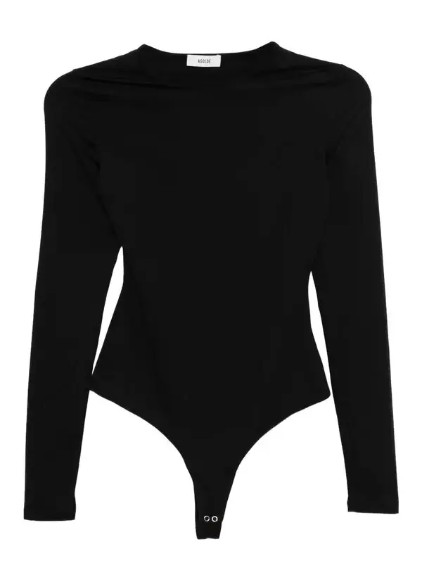 AGOLDE Aura Bodysuit - Black