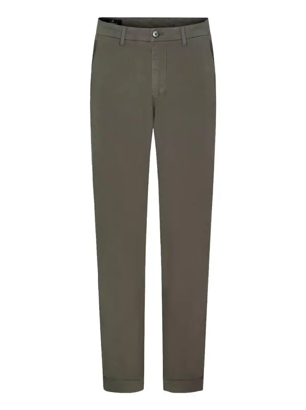 MASON'S Button-fly Trousers - Green