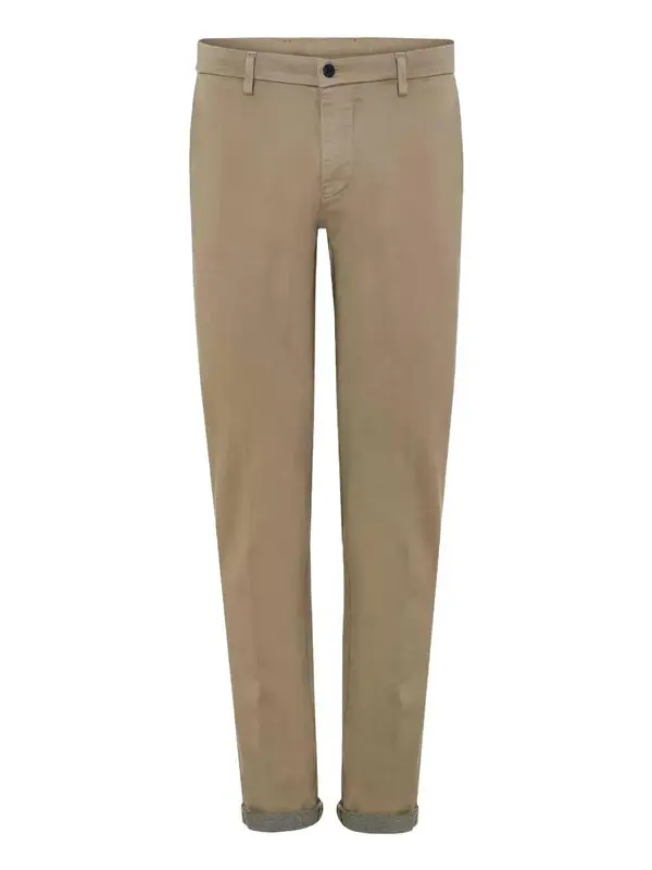MASON'S Button-fastening Trousers - Neutrals