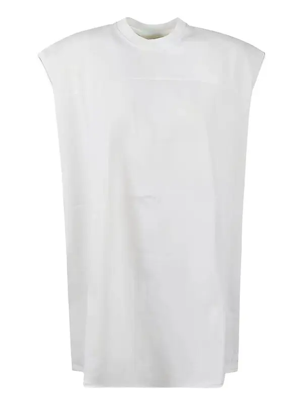 MORDECAI Sleeveless Tank Top - White