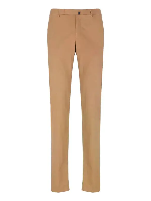 Incotex Welt-pocket Cotton Trousers - Brown
