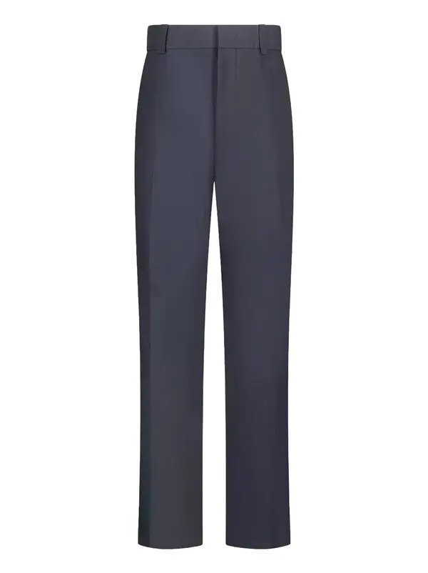 JIL SANDER Pressed-crease Tailored Trousers - Grey
