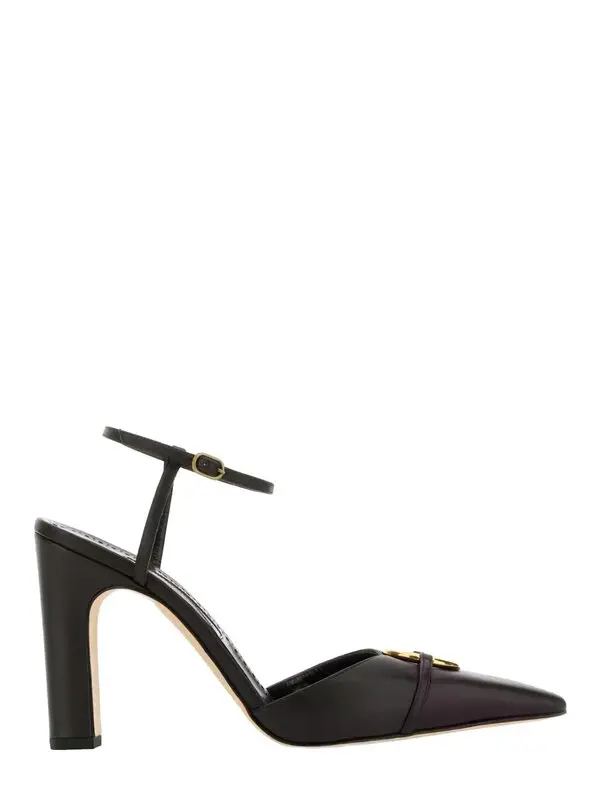 Manolo Blahnik 105mm Querelle Pumps - Black