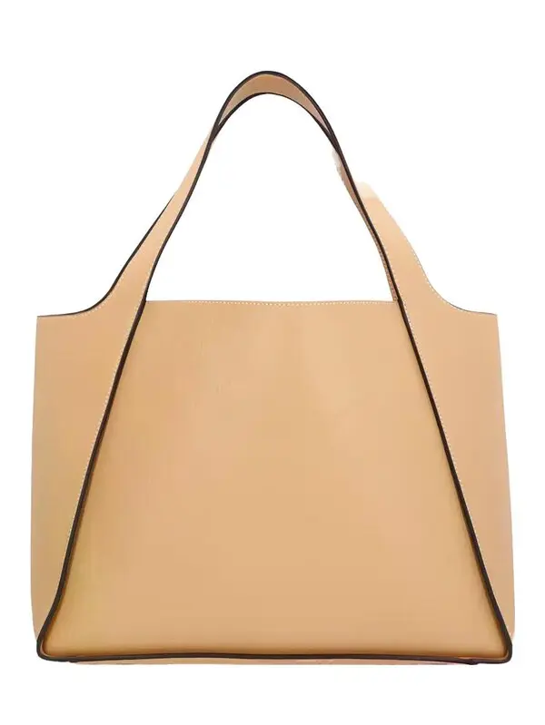 Stella McCartney Logo-embellished Tote Bag - Brown
