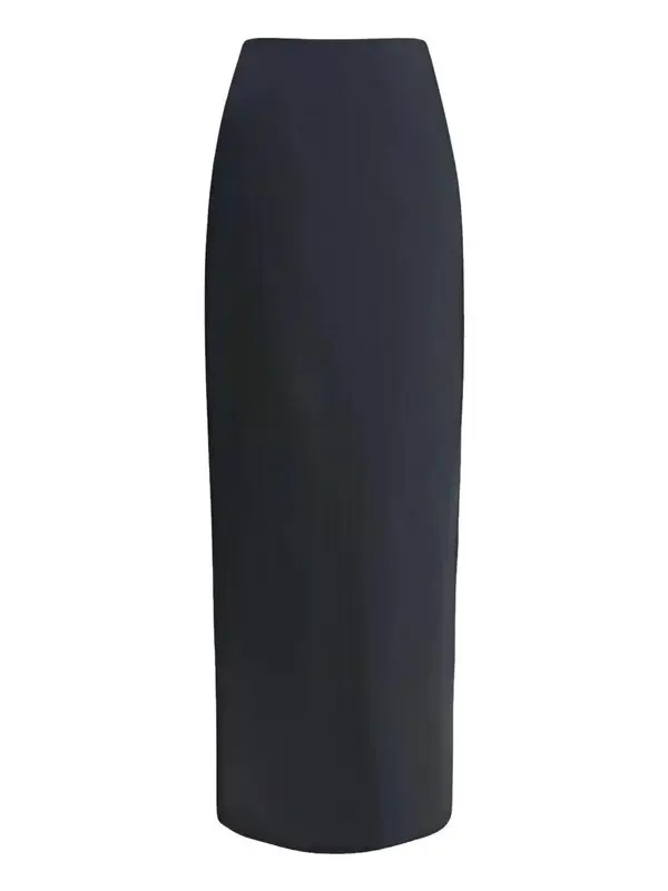 DI STAVNITSER Chiarra Slit Long Skirt - Black