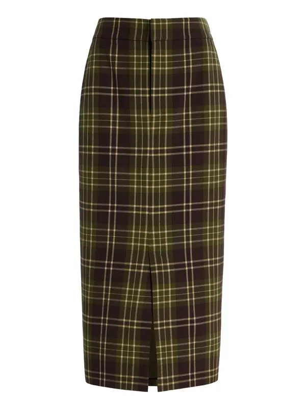FAVORITE DAUGHTER Meyer Pencil Skirt - Plaid