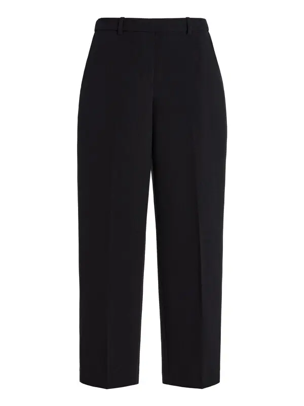 FAVORITE DAUGHTER Ricki Cropped Trousers - Black