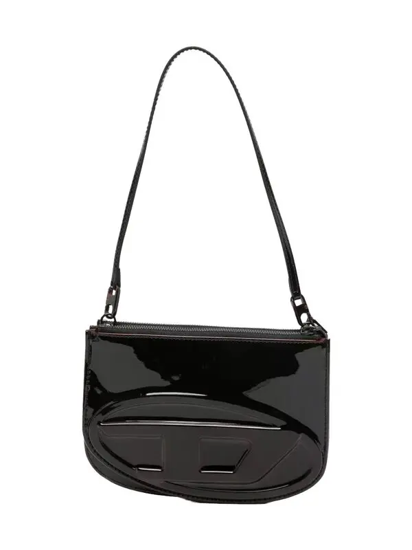 DIESEL® 1dr Twin Patent-leather Shoulder Bag - Red