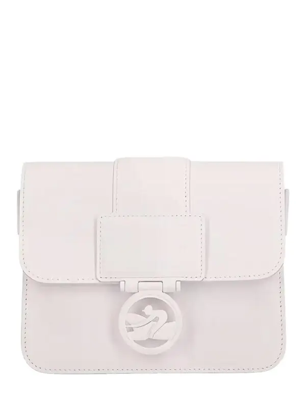 Longchamp Box Cross Body Bag - White
