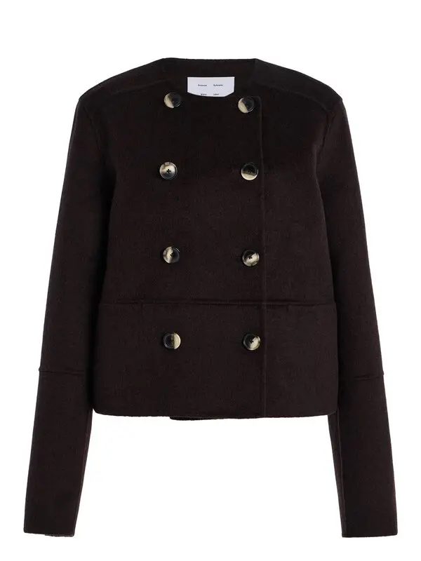 Proenza Schouler White Label Courtney' Jacket - Brown