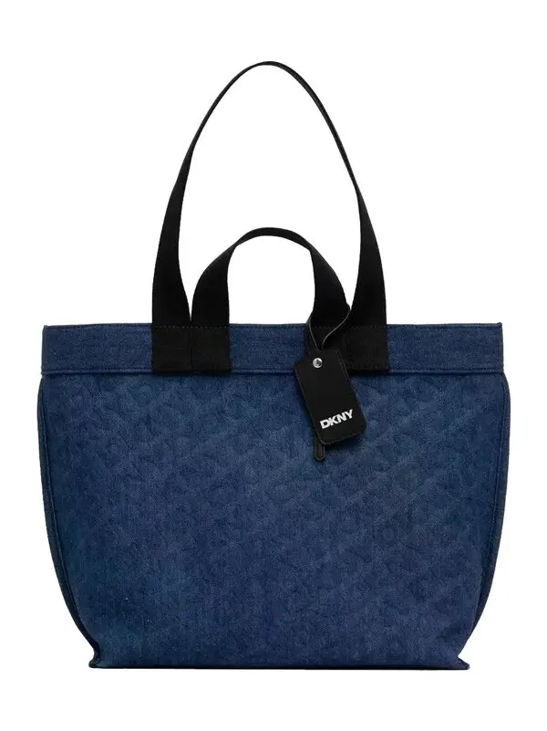 Dkny Quilted Tote Bag - Blue