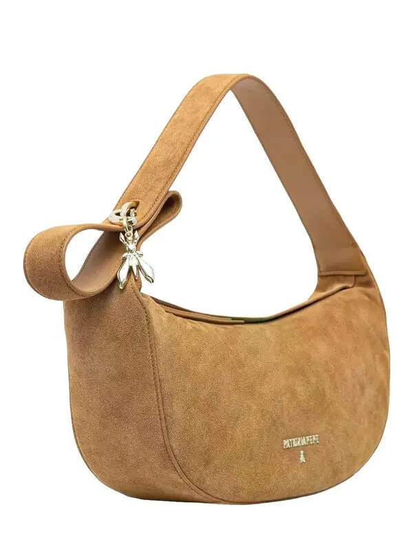 Patrizia Pepe Suede Tote Bag - Brown
