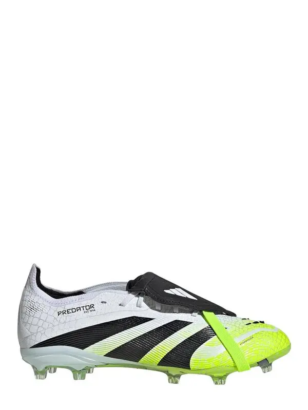 Adidas Predator Elite Foldover Tongue Fg - Cloud White/core Black/lucid Lemon